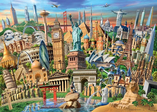 World Monuments | Board Game | at Mighty Ape NZ