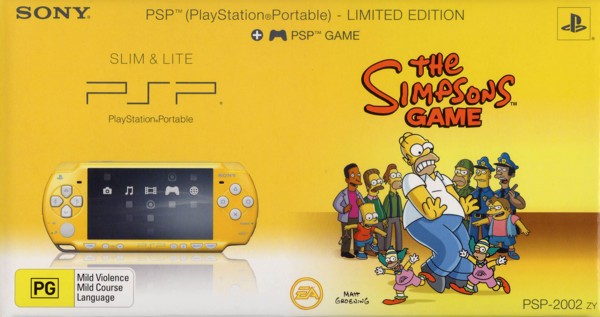 PSP Limited Edition - Simpsons Pack | PSP | Buy Now | at Mighty Ape NZ