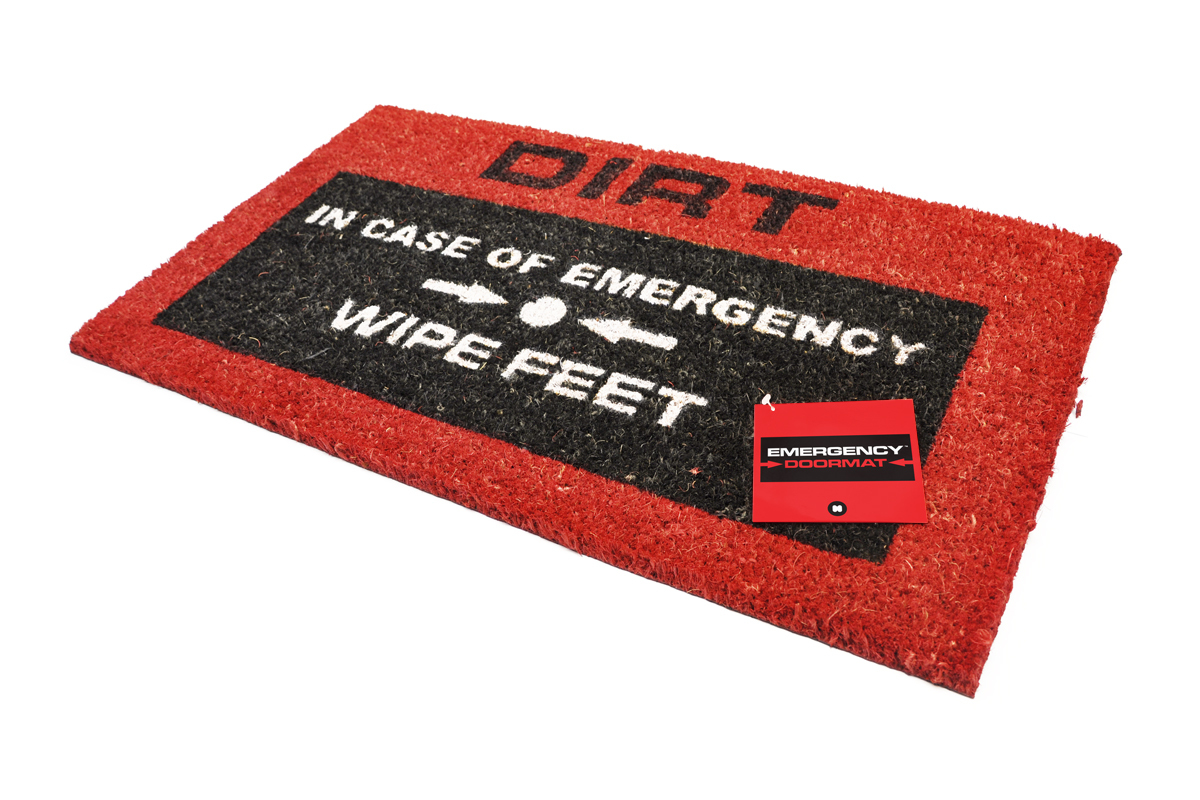 Emergency Door Mat - by Mustard | at Mighty Ape NZ