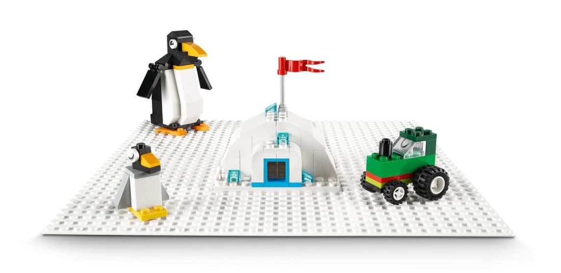 Buy LEGO Classic - White Baseplate at Mighty Ape NZ