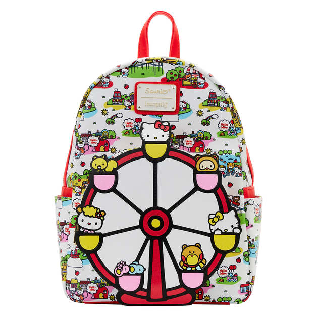 Loungefly: Hello Kitty - Hello Kitty & Friends Carnival Mini Backpack ...
