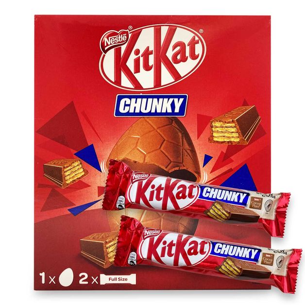 Nestle Kit Kat Chunky Milk Chocolate Large Easter Egg | at Mighty Ape NZ
