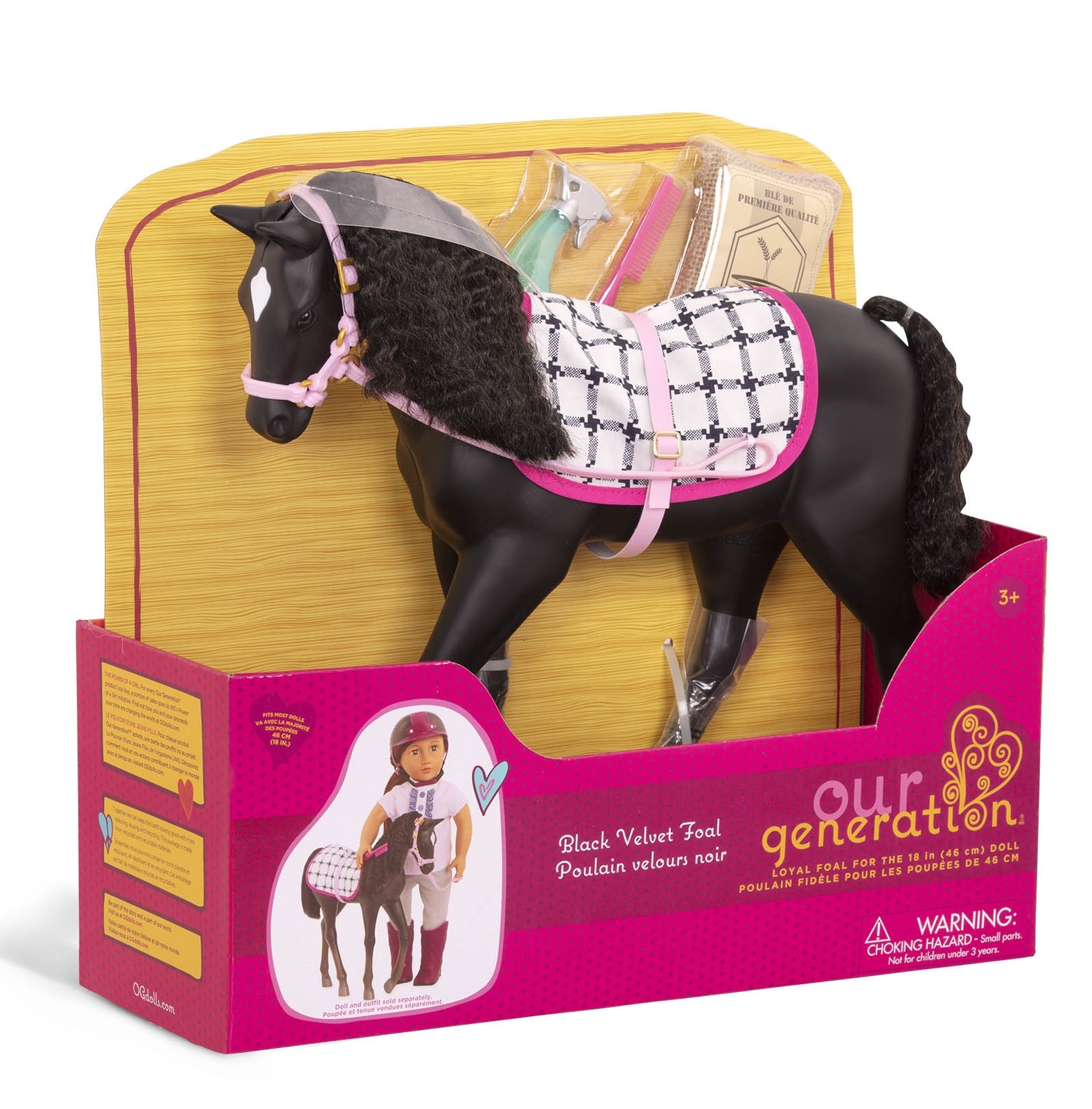 Buy Our Generation: Black Velvet Foal - Posable Figure at Mighty Ape NZ