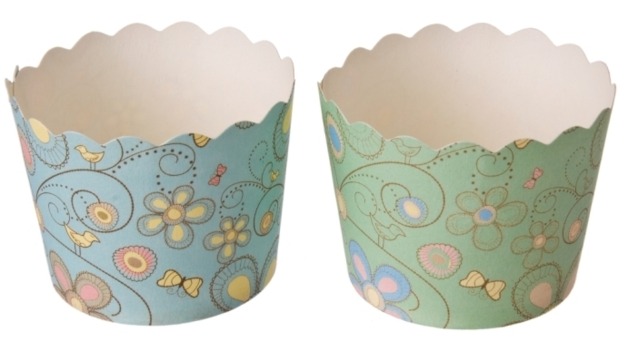 Sweet Creations - Small Baking Cups, Spring Garden | at Mighty Ape NZ