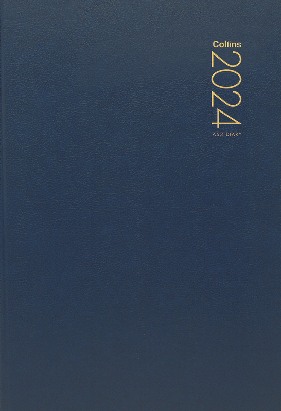 Buy Collins: 2024 Weekly A5 Diary - Navy at Mighty Ape NZ