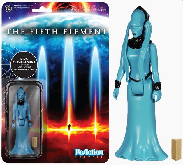 Fifth Element - Diva Plavalaguna ReAction Figure | at Mighty Ape NZ