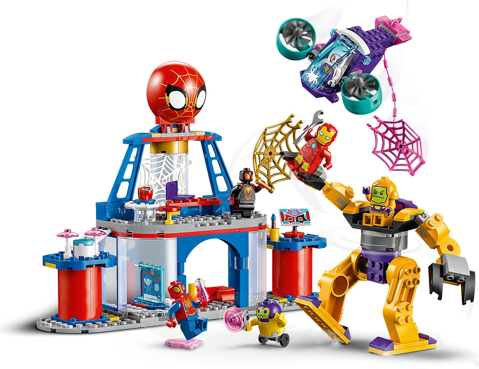 Buy LEGO Marvel: Spidey - Team Spidey Web Spinner Headquarters at ...