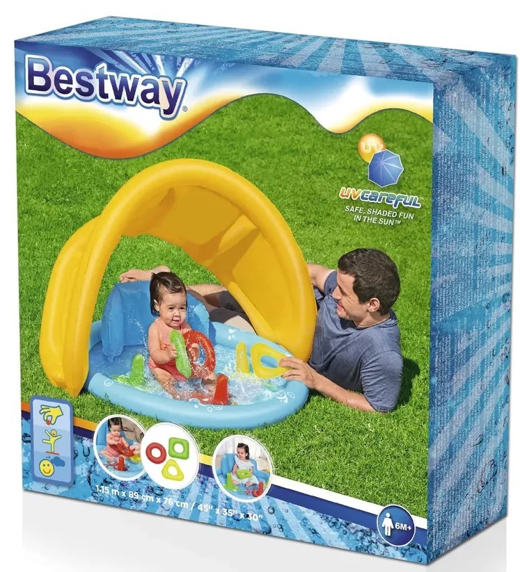 Buy Bestway - Lil' SeaShapes Baby Pool at Mighty Ape NZ