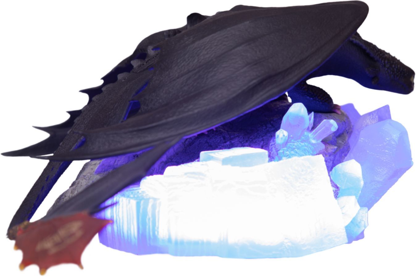 Toothless on Crystals - 8" Light-Up Statue | at Mighty Ape NZ