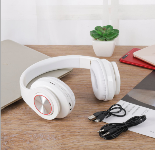 Wireless Bluetooth Sports over ear headphones- White | at Mighty Ape NZ