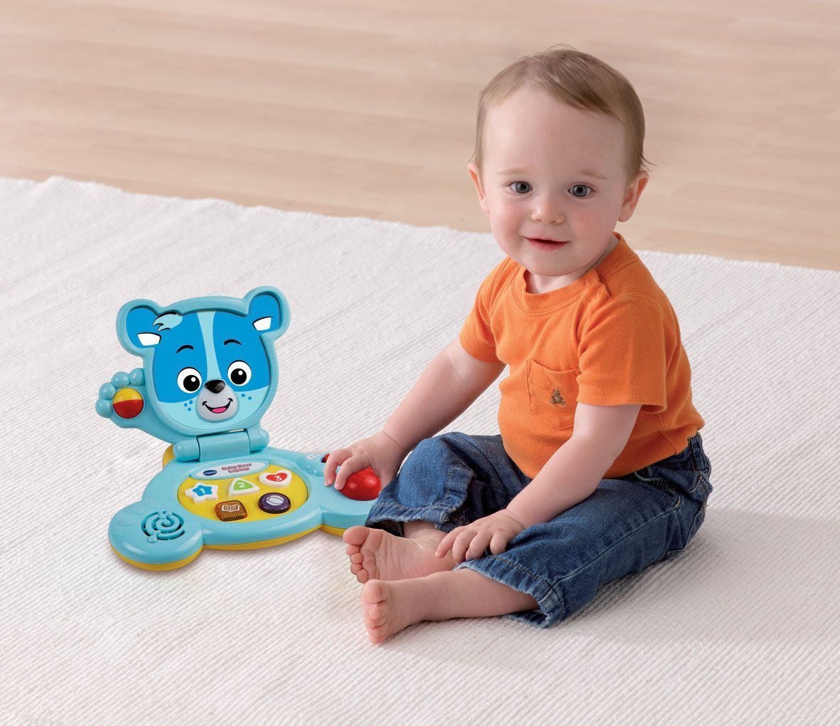 Buy VTech: Baby Bear Laptop - Blue at Mighty Ape NZ