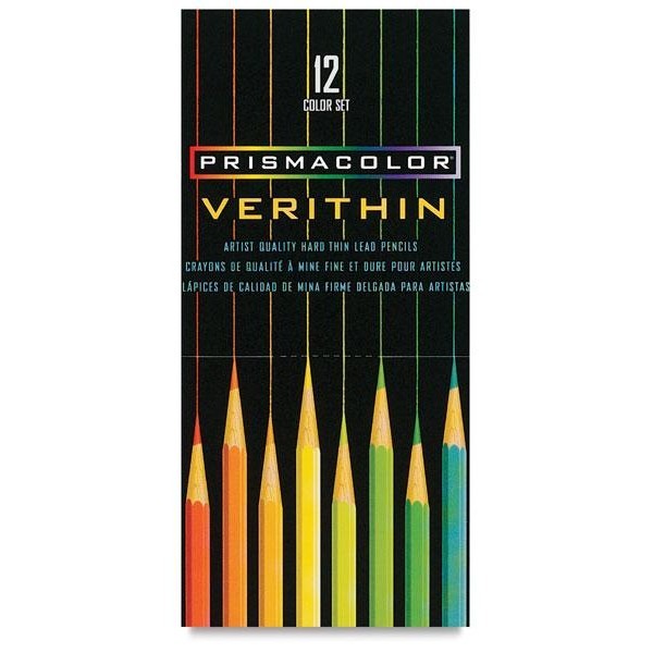 Buy Prismacolor Verithin Coloured Pencils (12 Pack) at Mighty Ape Australia