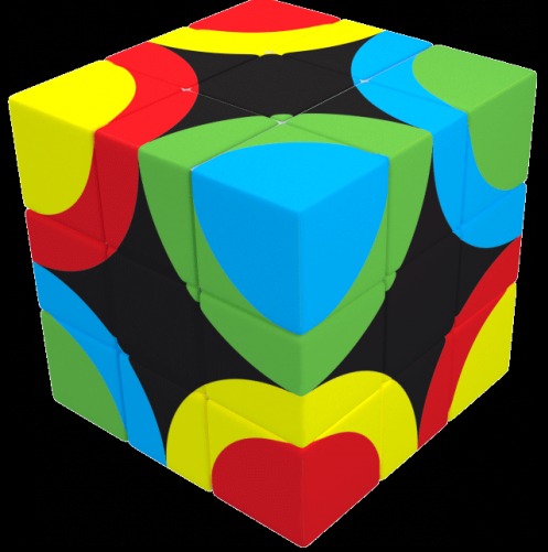 Circles United 3x3 Flat Cube | Board Game | at Mighty Ape NZ