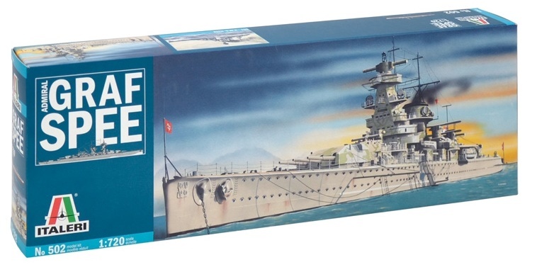 1:720 Admiral Graf Spee - Model Kit | at Mighty Ape NZ
