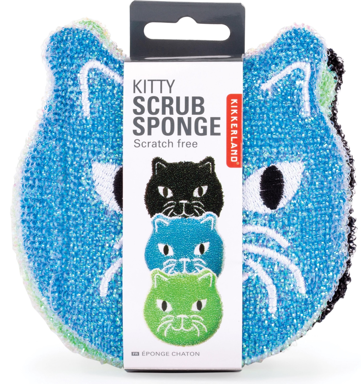 Kikkerland: Cat Sponges (Set of 3) | at Mighty Ape NZ