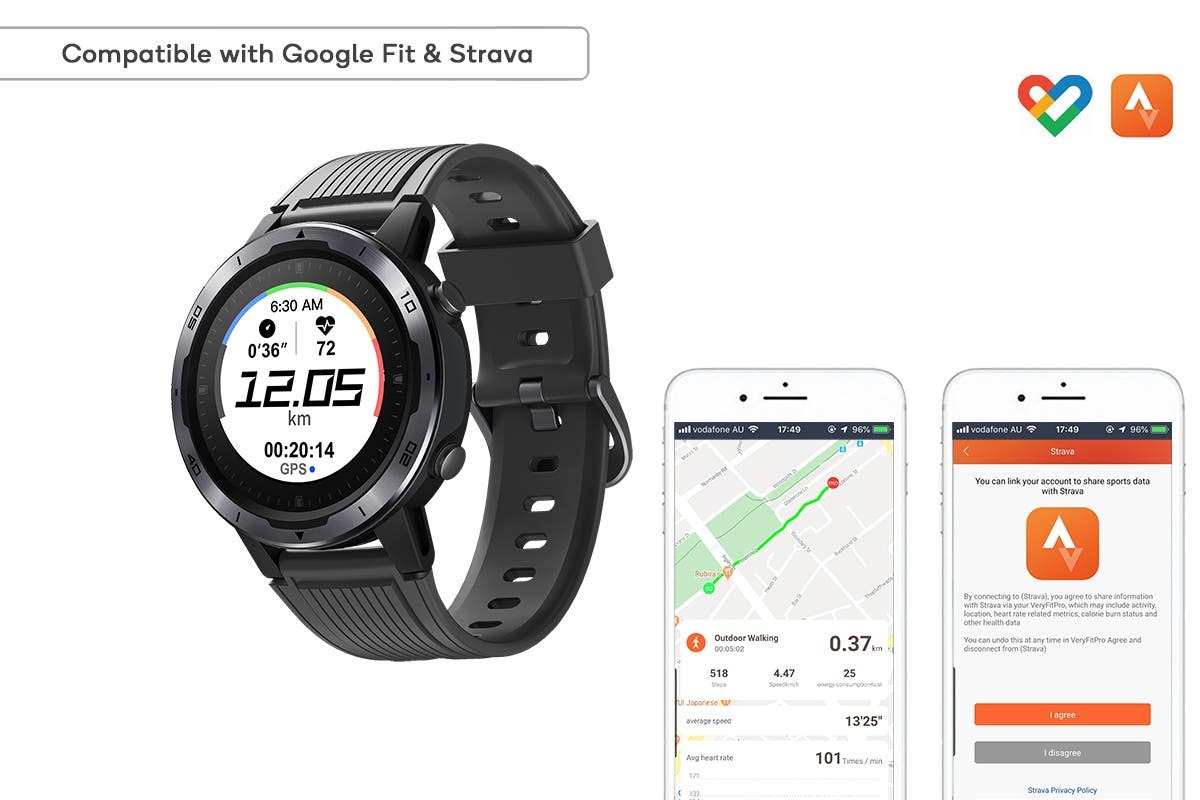 Kogan Active+ Pro GPS Always-On Display Smart Watch | #N# at Mighty Ape NZ