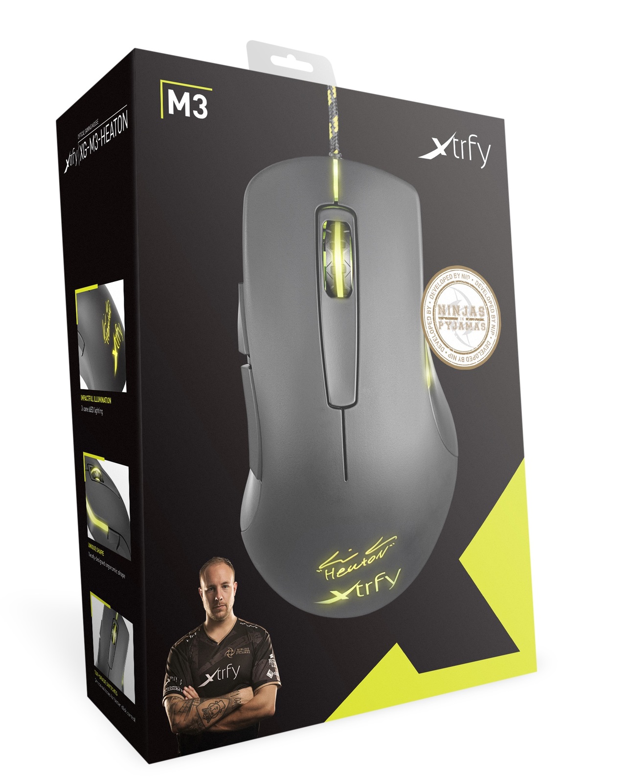 XTRFY M3 Optical Gaming Mouse - Heaton Edition | PC | Buy Now | at ...