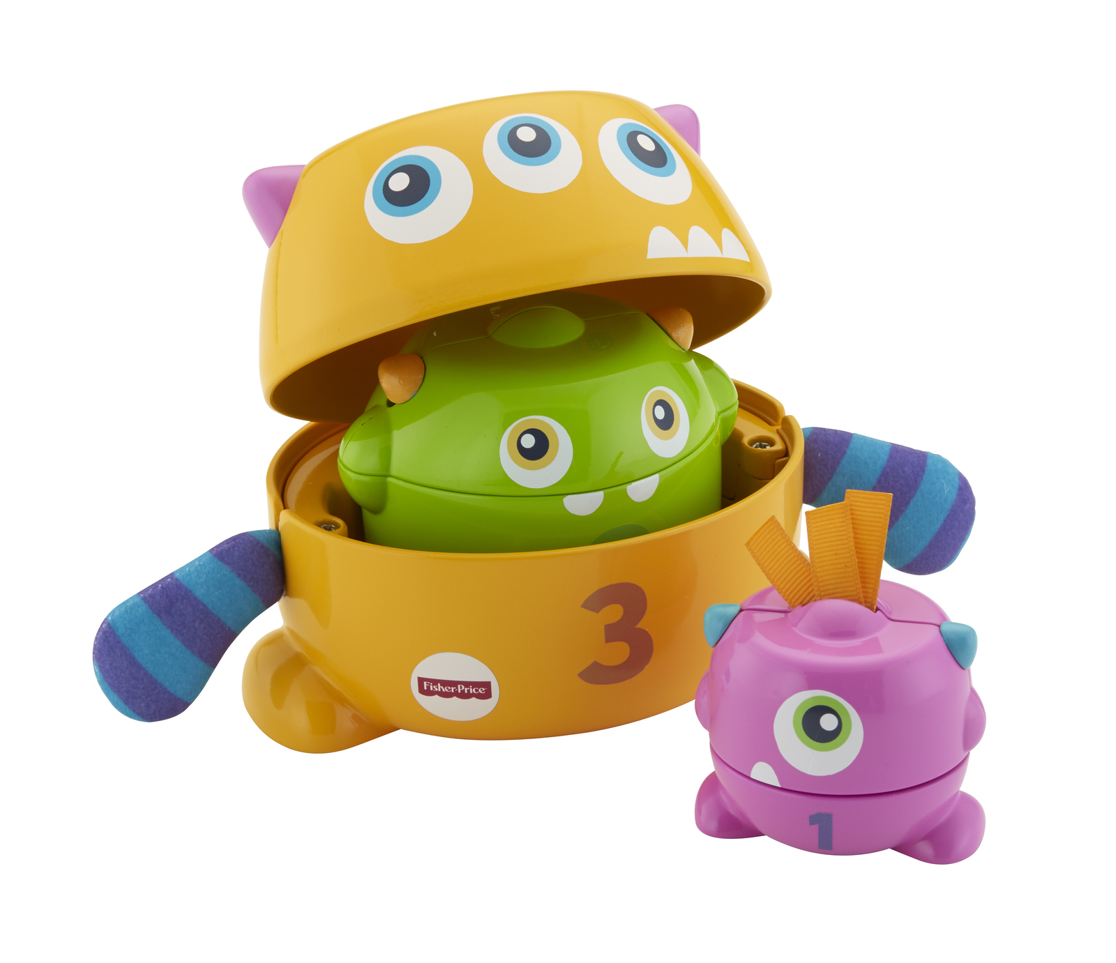 Buy Fisher-Price: Stack and Nest Monsters at Mighty Ape NZ