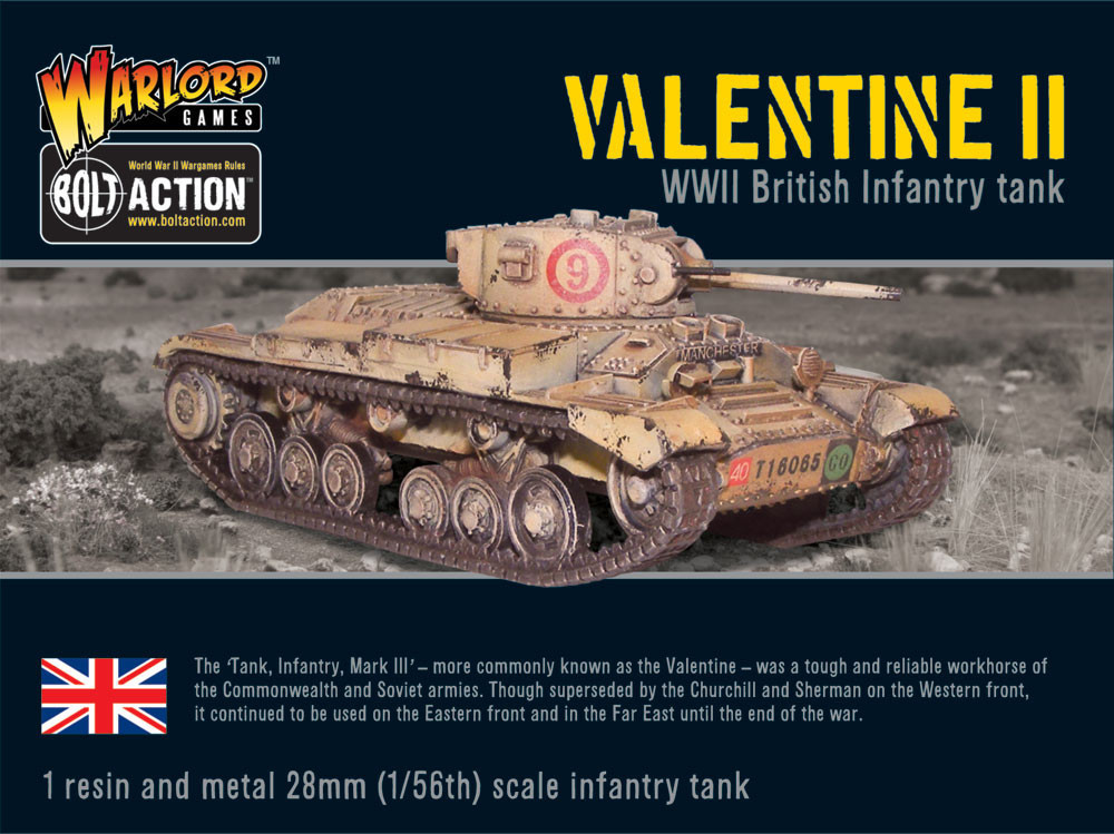 British Army - Valentine II Cruiser Tank | at Mighty Ape NZ