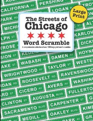Large Print The Streets of Chicago Word Scramble | Trinomial Cube Book ...