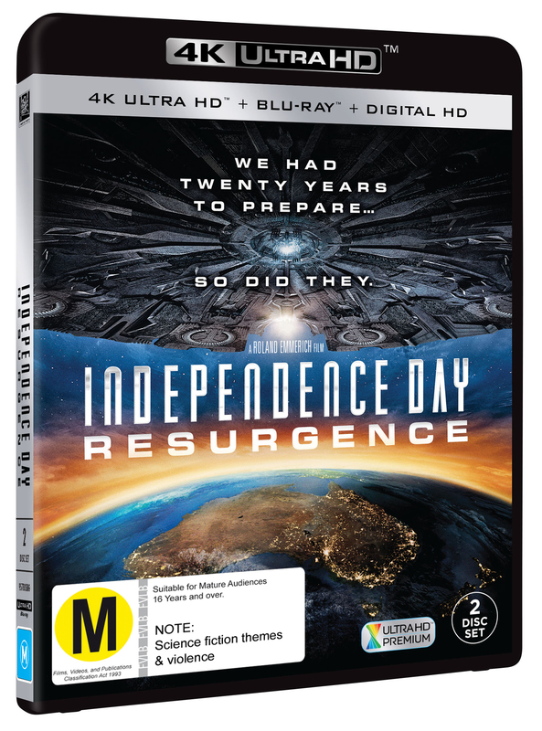 Independence Day: Resurgence | Blu-ray, UHD Blu-ray | Buy Now | at Mighty Ape NZ