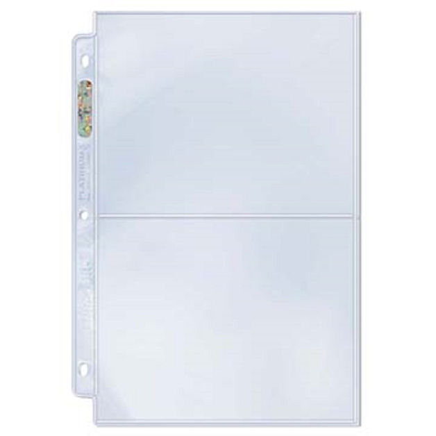 Ultra Pro 2 Pocket Platinum Box (100 pages) | at Mighty Ape NZ