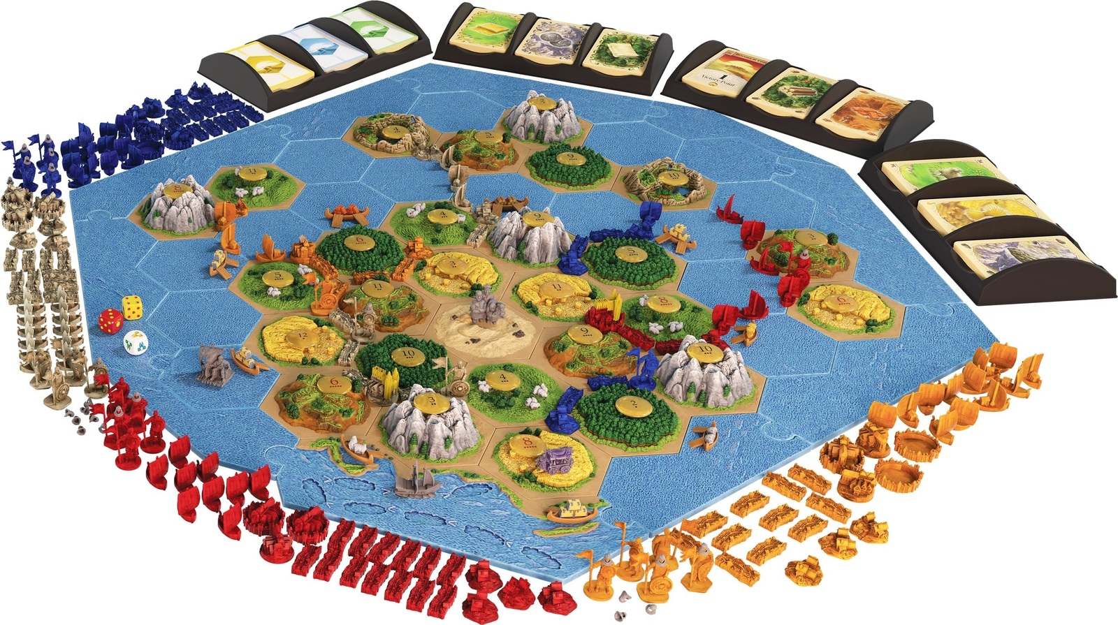 Catan 3D: Seafarers + Cities & Knights | Board Game | at Mighty Ape NZ