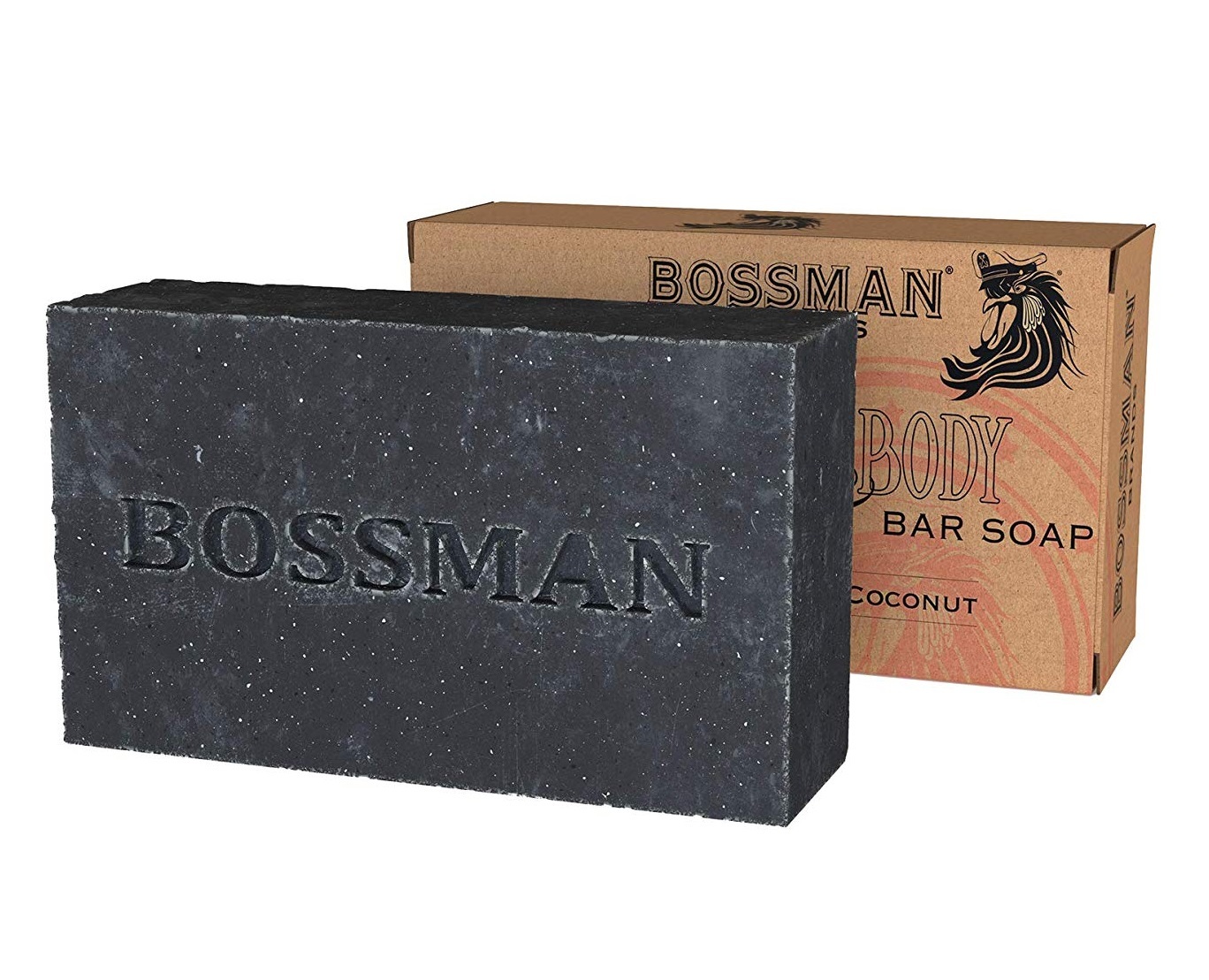 Buy Bossman: Beard, Hair & Body Bar Soap at Mighty Ape NZ