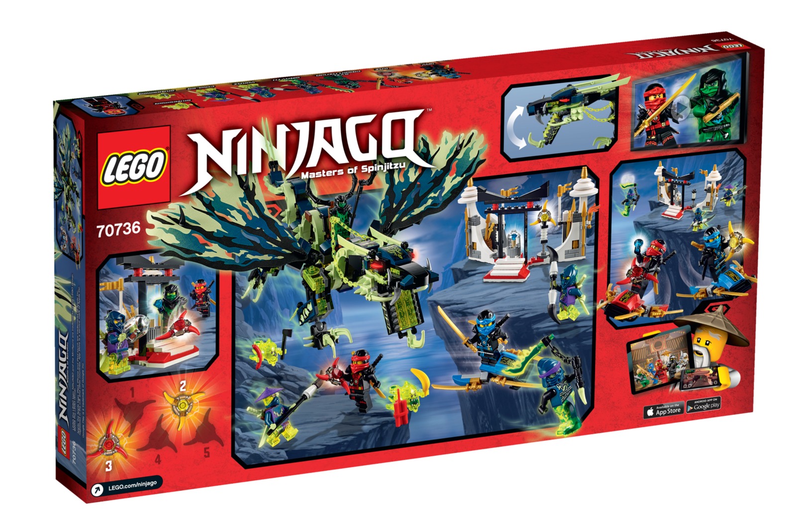 Buy LEGO Ninjago: Attack of the Morro Dragon (70736) at Mighty Ape NZ