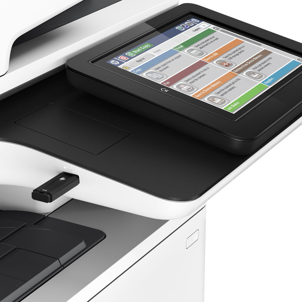 Buy HP LaserJet Enterprise MFP M527F 43ppm Mono Laser MFC Printer at ...