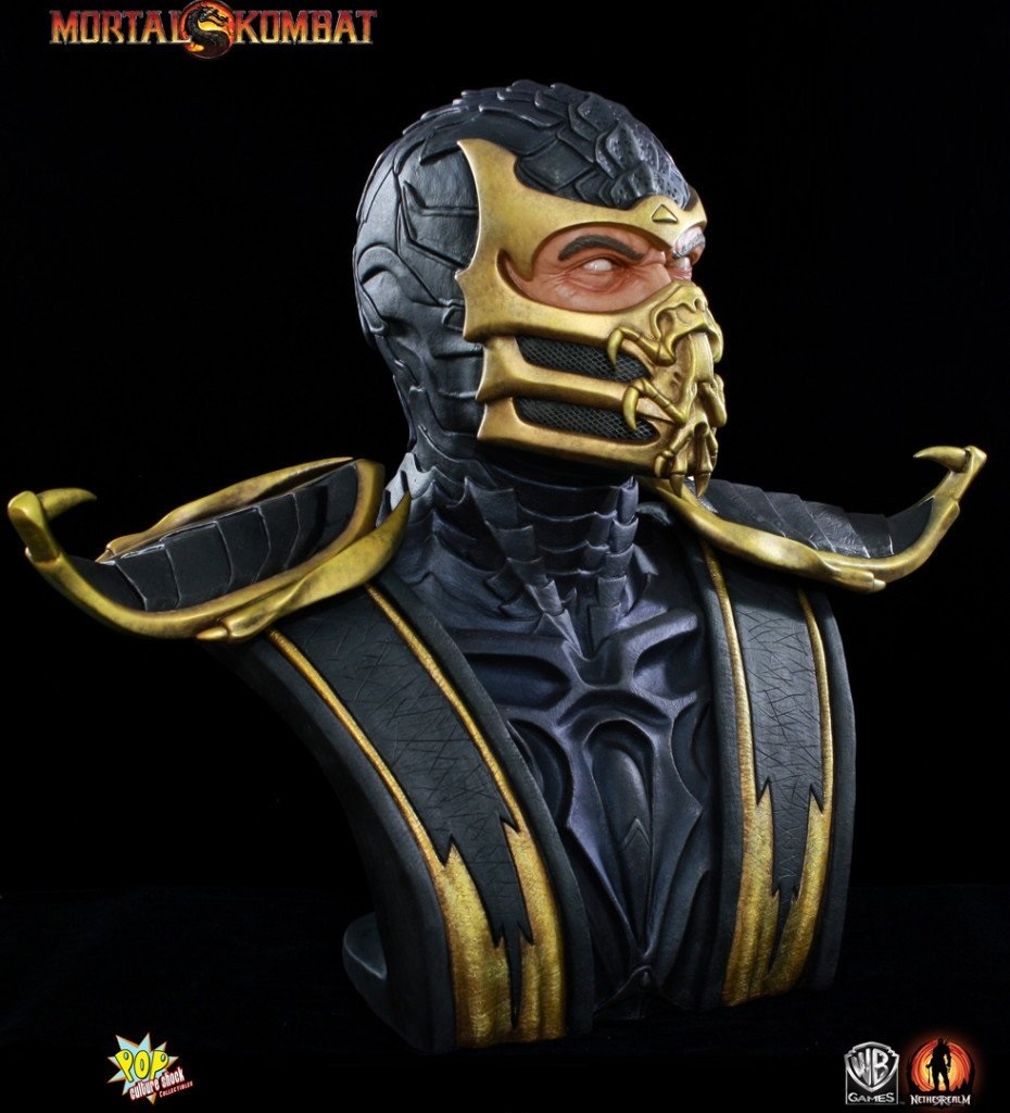 Mortal Kombat X - Scorpion Life Size Bust | at Mighty Ape NZ