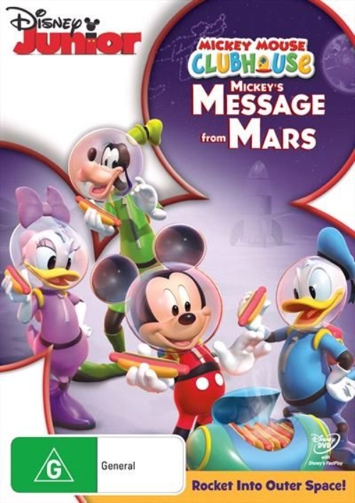 Mickey Mouse Clubhouse: Mickey's Message From Mars | DVD | Buy Now | at ...