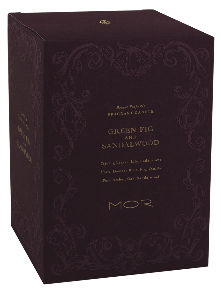 MOR Fragrant Candle - Green Fig & Sandalwood | at Mighty Ape NZ
