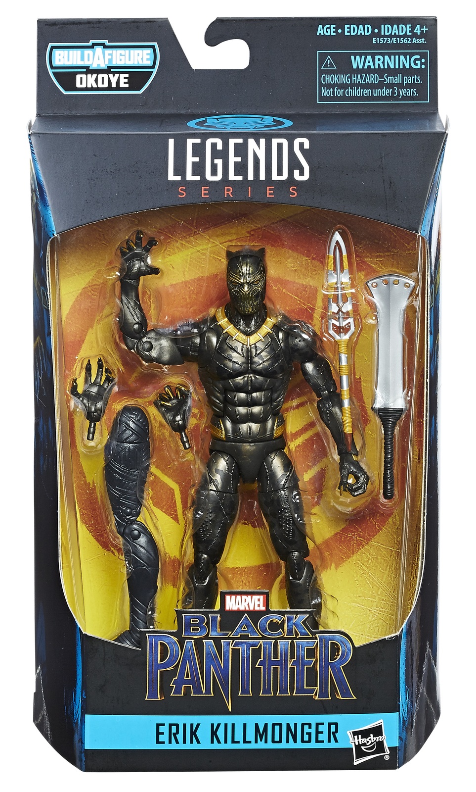 Buy Marvel Legends: Erik Killmonger - 6" Action Figure at Mighty Ape ...