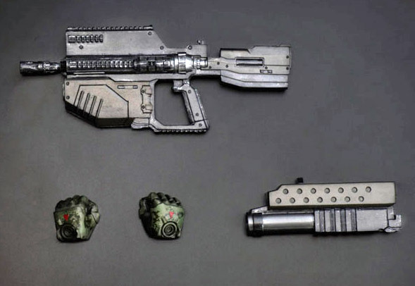 Starship Troopers Invasion Play Arts Kai Major Henry Varro Action ...