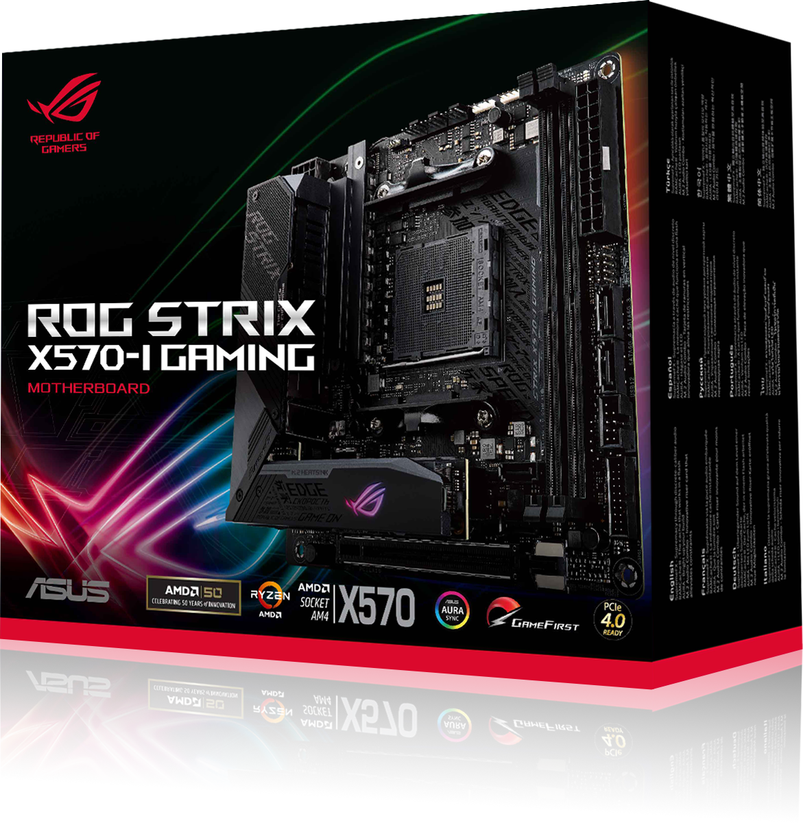 ASUS ROG Strix X570-I Gaming Wi-Fi ITX Motherboard | at Mighty Ape NZ