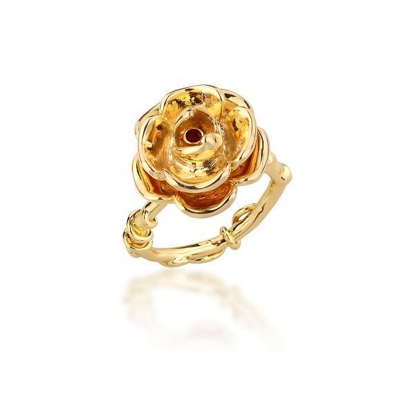 Disney: Beauty & The Beast Enchanted Rose Ring | Women's | at Mighty Ape NZ
