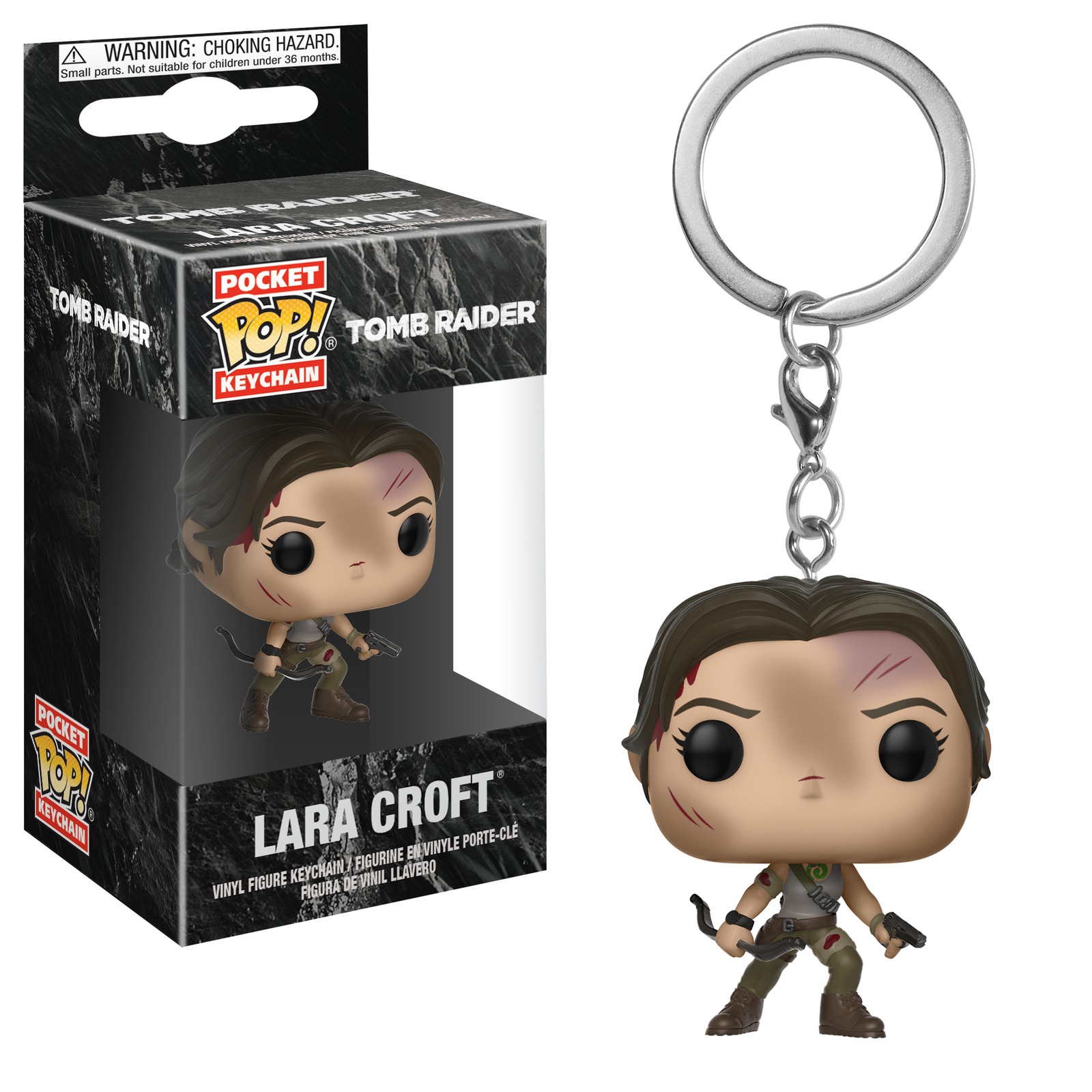 Lara Croft - Pocket Pop! Keychain | at Mighty Ape NZ