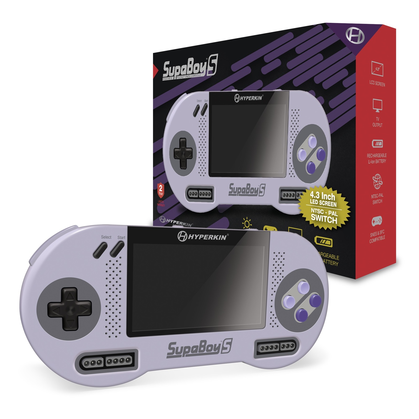 Hyperkin SupaBoy S Portable Pocket SNES Console | | Buy Now | at Mighty ...