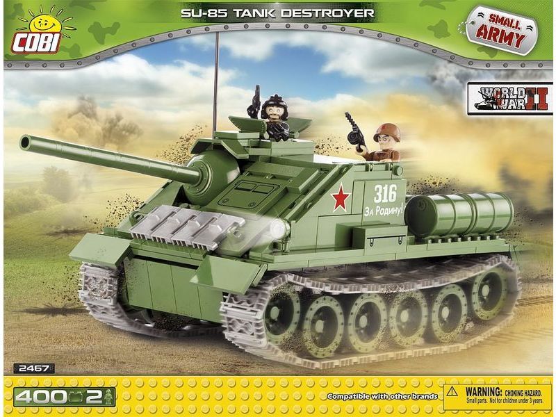 Buy Cobi: Small Army - SU-85 Tank Destroyer at Mighty Ape Australia