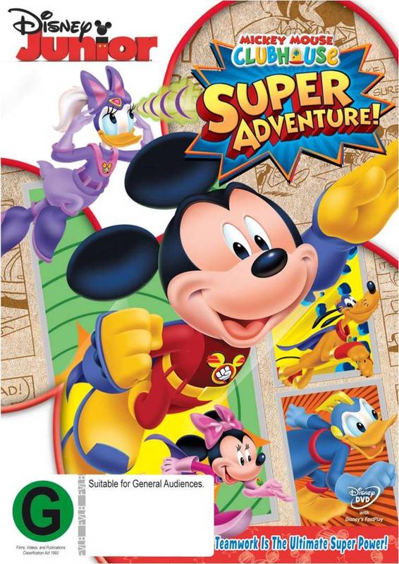 Mickey Mouse Clubhouse: Super Adventure! | DVD | Buy Now | at Mighty ...
