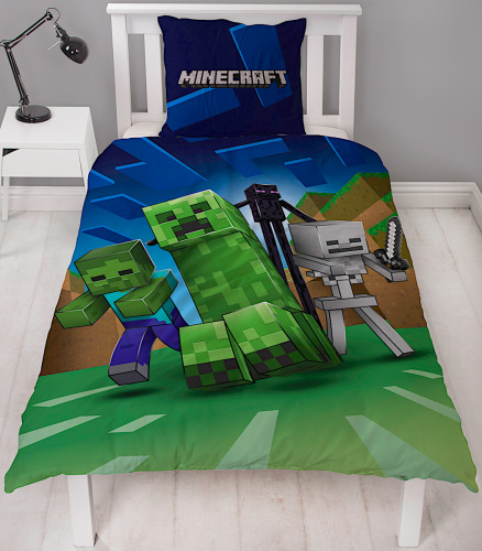 Pictures Of Minecraft Creeper Bed Set