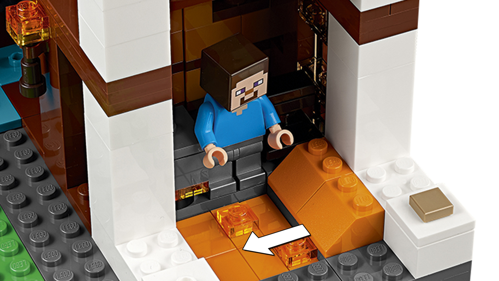 Buy LEGO Minecraft - The Waterfall Base (21134) at Mighty Ape NZ