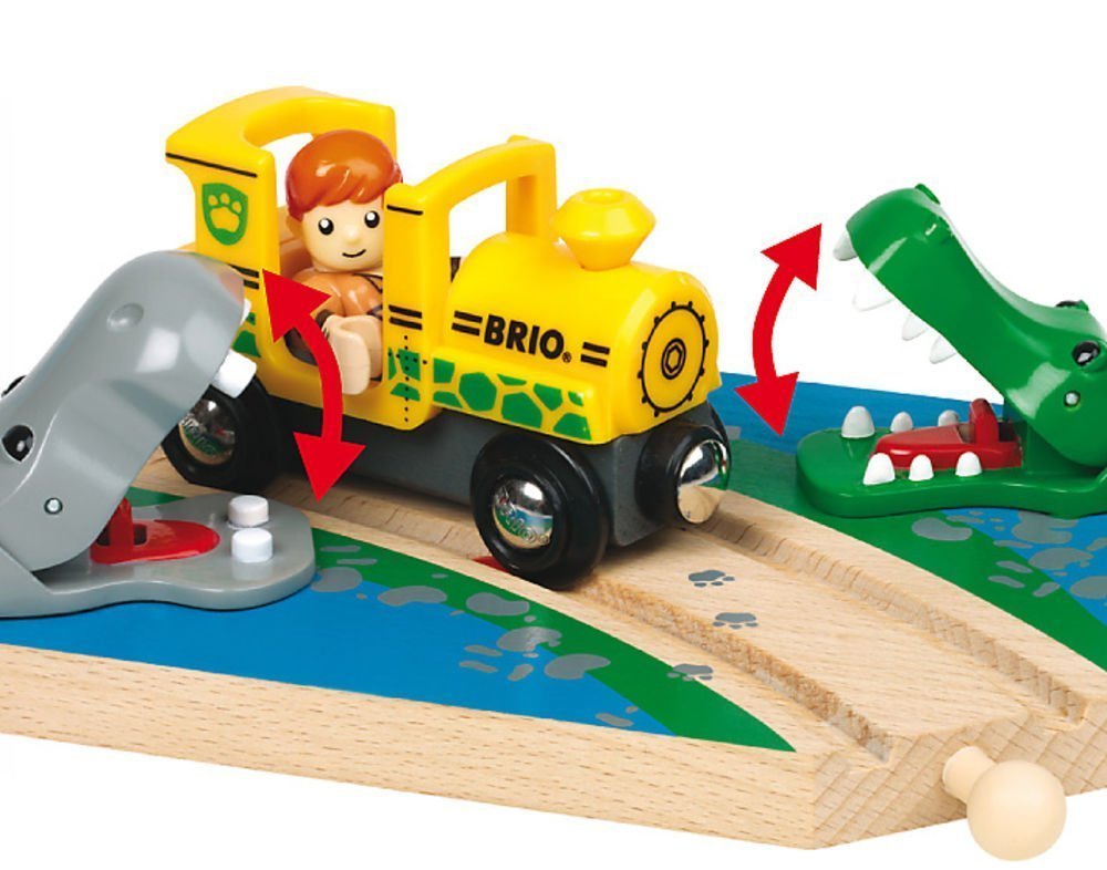 Buy Brio: Safari Crossing - Railway Set at Mighty Ape Australia