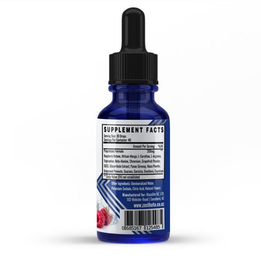 Buy ZestKeto Ketone Booster Drops (60ml) at Mighty Ape NZ