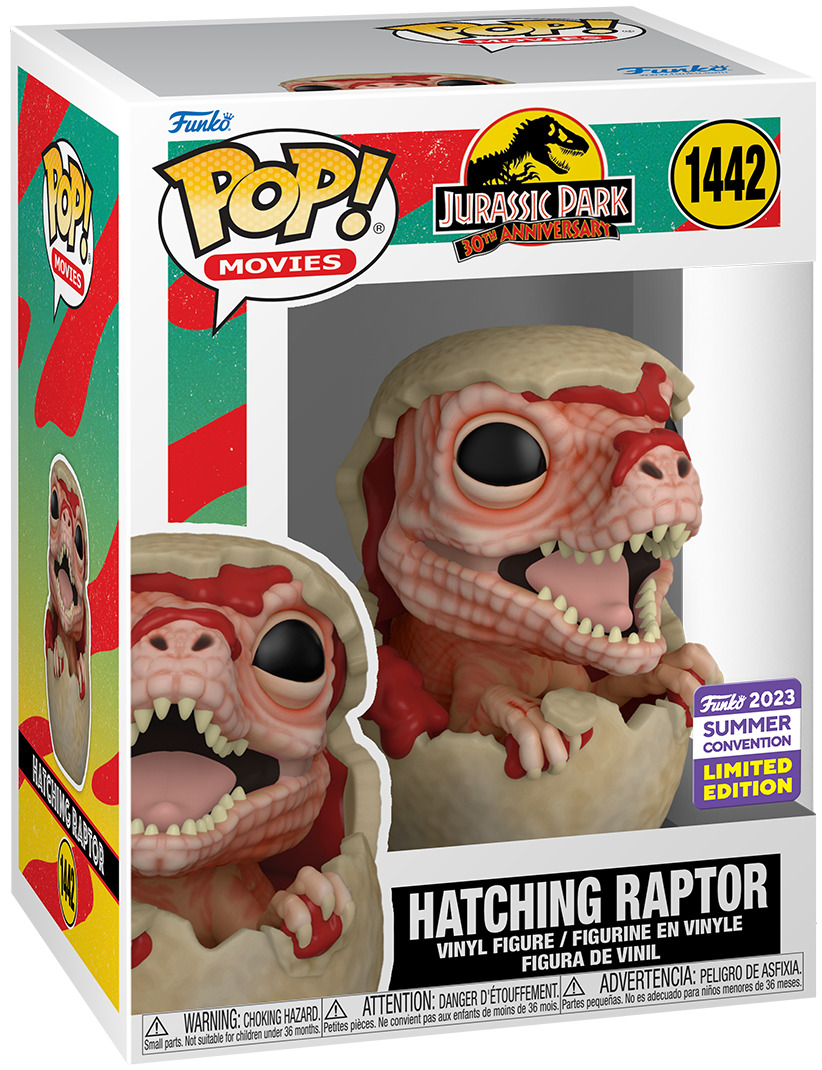 Hatching Raptor - Pop! Vinyl Figure | at Mighty Ape Australia
