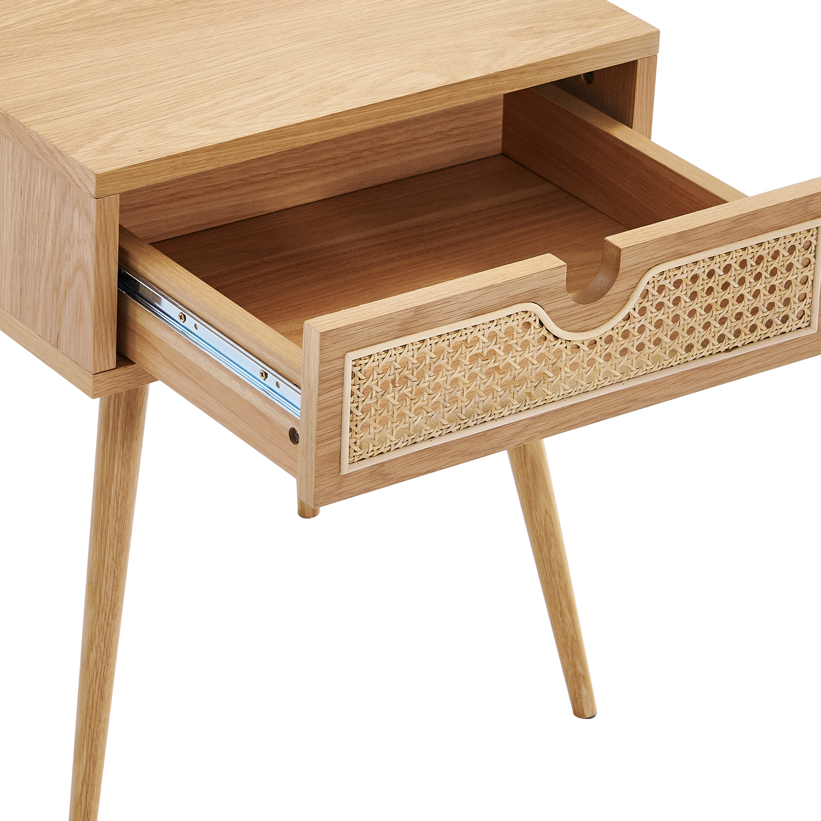 Buy Fraser Country Natural Rattan Bedside Table at Mighty Ape NZ