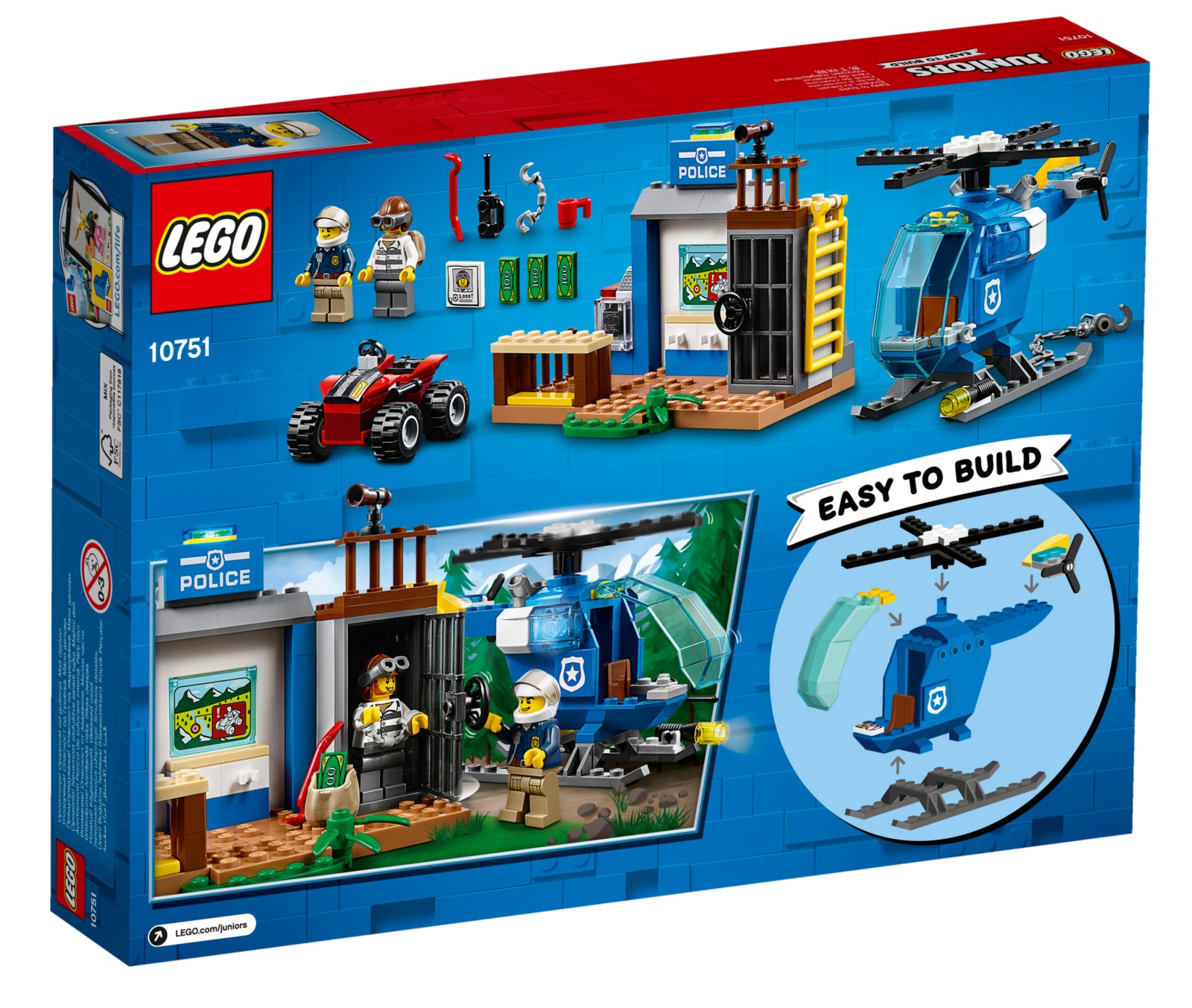 Buy LEGO Juniors: Mountain Police Chase (10751) at Mighty Ape NZ