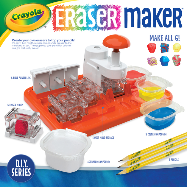 Buy Crayola DIY Series: Eraser Maker at Mighty Ape NZ