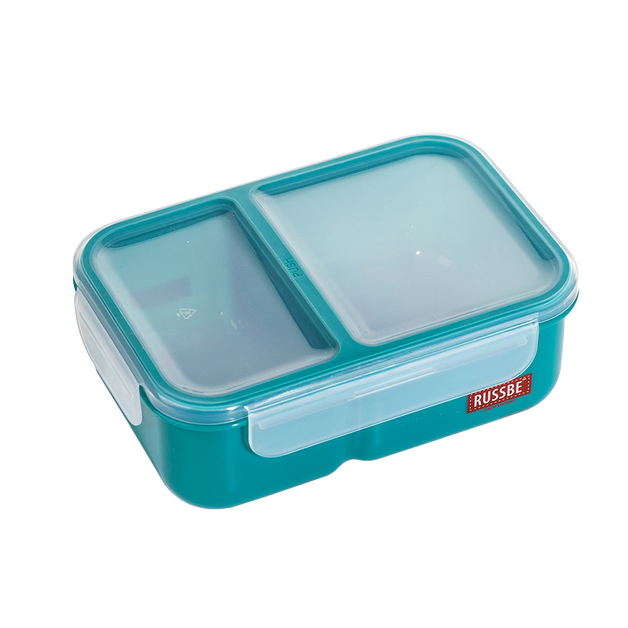 Russbe: Inner Seal 2 Compartment Lunch Bento 1.1 Ltr - Teal | at Mighty ...